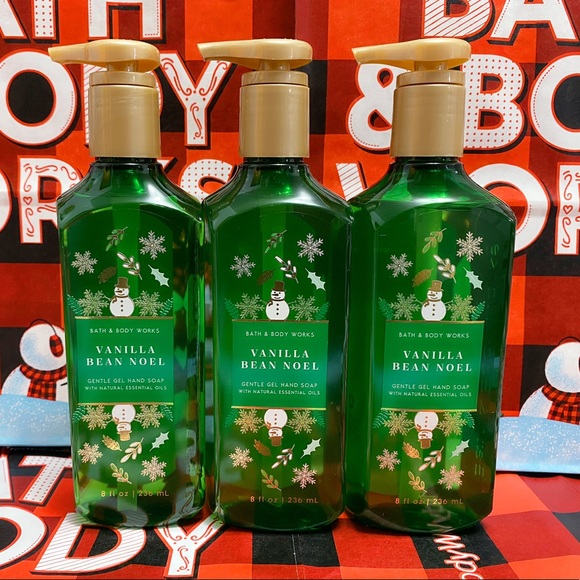 Bath & Body Works | Other | Bath And Body Works Vanilla Bean Noel Gel ...